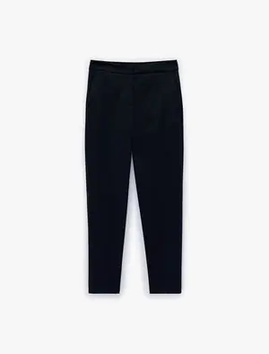 KOTON Slim Fit High Rise Trousers