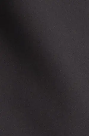 Emporio Armani Black Cady Stretch Crepe Blazer
