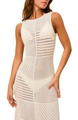 Solid & Striped Morenzo Sleeveless Cover-up Maxi Dress - Brule