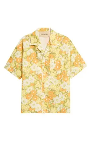 Valentino Garavani Floral Camp Shirt