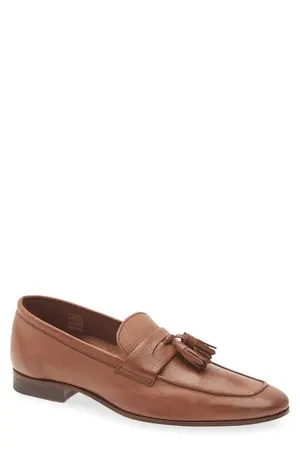 Gentle Souls Guarda Tassel Loafer - Tan
