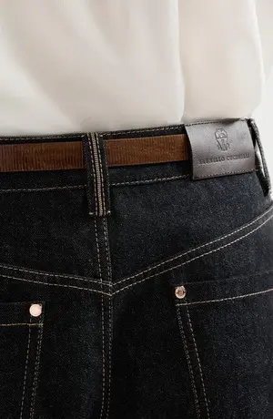 Brunello Cucinelli Loose Barrel Trousers