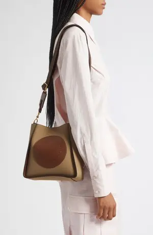 Stella McCartney Logo Square Crossbody Bag