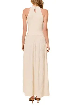 Solid & Striped The Isola Ribbed Maxi Dress - Brule