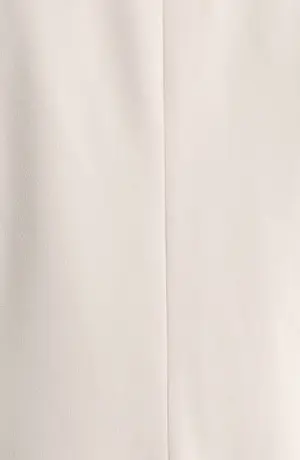 KASPER Framed Open Front Stretch Crepe Jacket