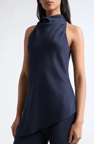 Veronica Beard Radford Sleeveless Tunic Top