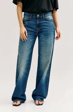 Guess Slouchy Straight Leg Jeans