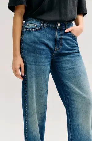 Guess Slouchy Straight Leg Jeans