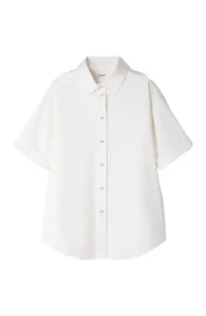 Sandro Pleated Back Shirt