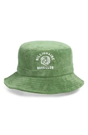 BILLIONAIRE BOYS CLUB Terry Cloth Bucket Hat - Dill