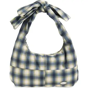 DAMSON MADDER Roo Check Tie Shoulder Bag