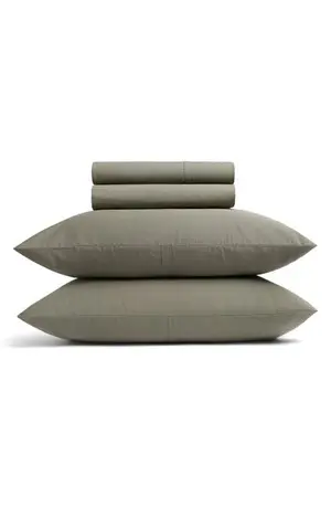 PARACHUTE Soft Luxe Organic Cotton Sateen Sheet Set - Moss