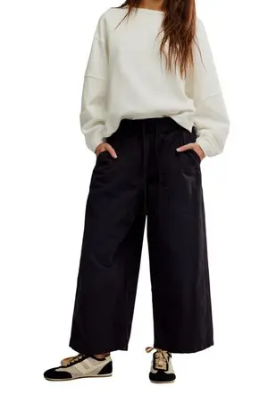 Free People Easy Peasy Wide Leg Drawstring Pants