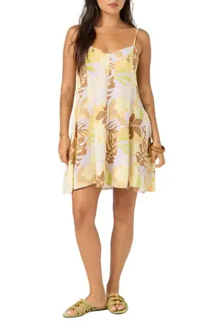 O'Neill Darcy Leah Tropical Print Mini Dress