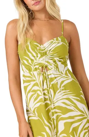 O'Neill Skylar Palm Wide Leg Jumpsuit