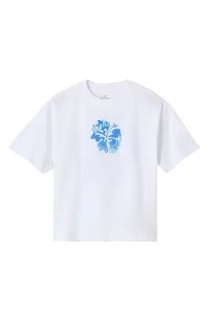 O'Neill Aloha Hibiscus Hawaii Graphic T-shirt White