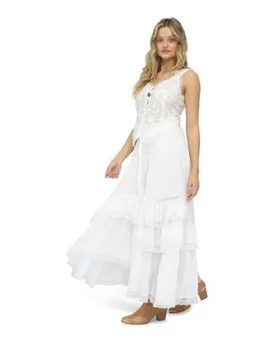 BELLE & BLOOM Wanderlace Ruffle Skirt
