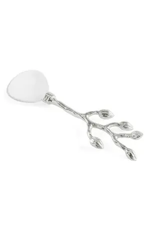 Michael Aram Silver Orchid Caviar Dish