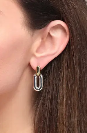 Jenny Bird Puffy Detachable Link Earrings