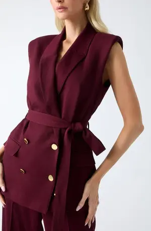 MARCIANO Rashida Double-breasted Vest