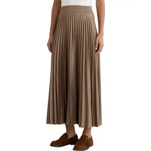 REISS Seren Pleated Maxi Skirt