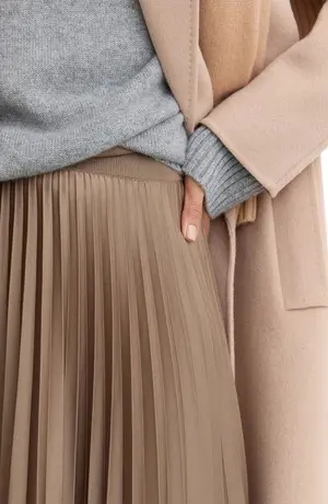 REISS Seren Pleated Maxi Skirt