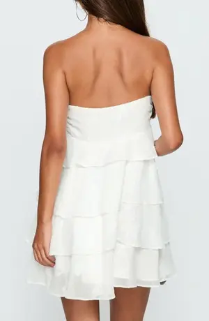 Princess Polly Kalari Strapless Layered Minidress