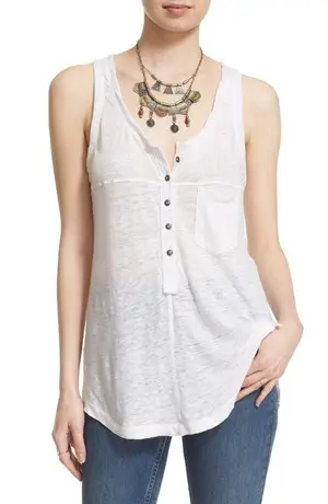 Free People Traveler' Linen Tank