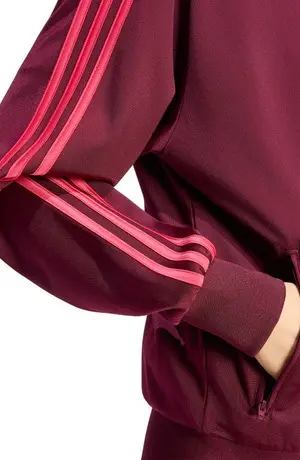 ADIDAS ORIGINALS Firebird Track Jacket - Maroon/power Pink