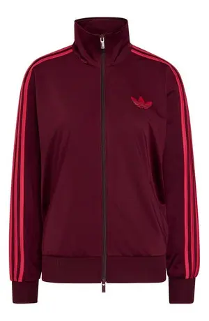 ADIDAS ORIGINALS Firebird Track Jacket - Maroon/power Pink
