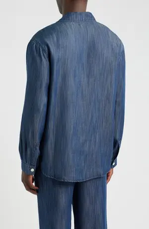 KROST Featherweight Denim Button-up Shirt