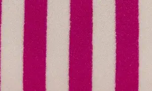 Mango Striped Cotton Terry Tote Bag - Fuchsia