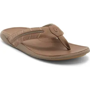 Olukai Tuahine Waterproof Flip Flop - Mustang/mustang