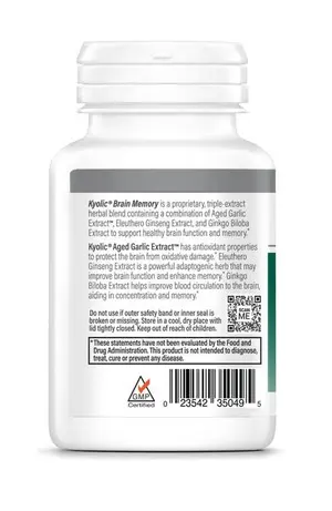 KYOLIC Specialty Series Brain Memory, For Concentration & Recall