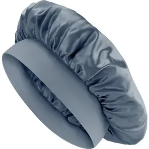 BLISSY Halo Silk Bonnet - Ash Blue