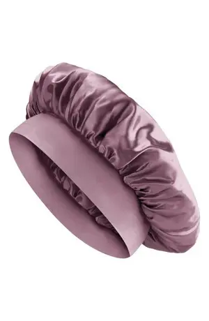 BLISSY Halo Silk Bonnet - Plum