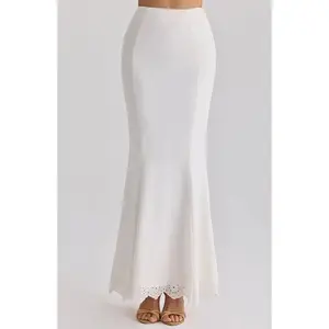 House Of Cb Isorella Eyelet Maxi Skirt