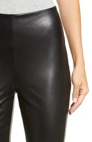 Halogen Faux Leather Leggings