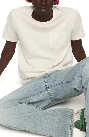 Lucky Brand Textured Pocket T-shirt