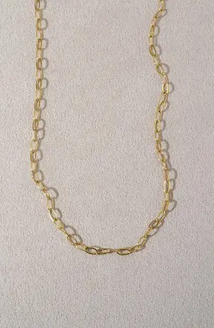 KOZAKH Small Flat Link Necklace