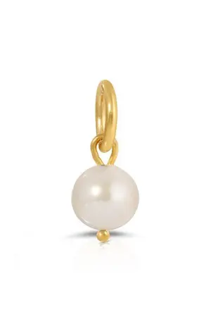 KOZAKH Freshwater Pearl Charm - Gold