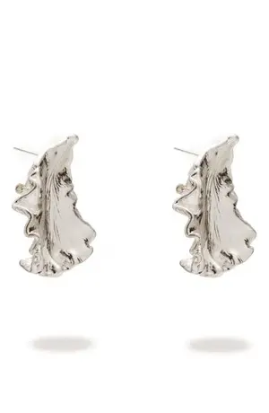 Cult Gaia Iris Leaf Clip-on Earrings