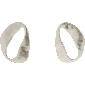 Cult Gaia Mini Rue Drop Earrings - Antique Silver