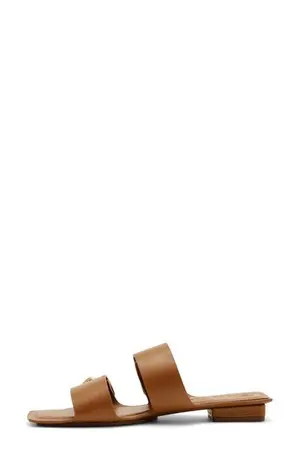 Cult Gaia Ezra Leather Slide Sandal