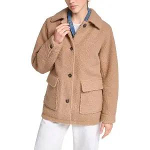 LEVI'S Boucle Shacket - Chestnut