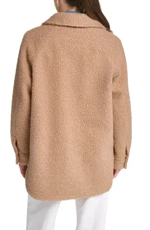 LEVI'S Boucle Shacket - Chestnut
