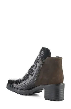 BOS. & CO. Inara Bootie - Dk Brown/coffee