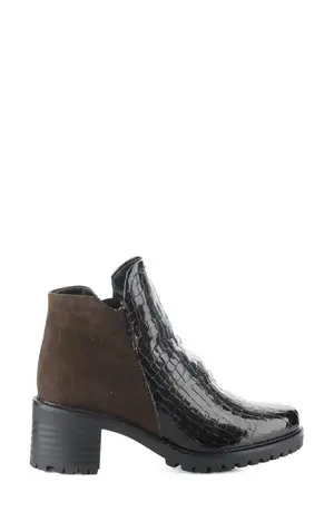 BOS. & CO. Inara Bootie - Dk Brown/coffee