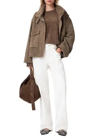 ALLSAINTS Clay Suede Jacket