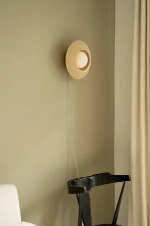 WOOJ DESIGN Helios Sconce - Eggshell